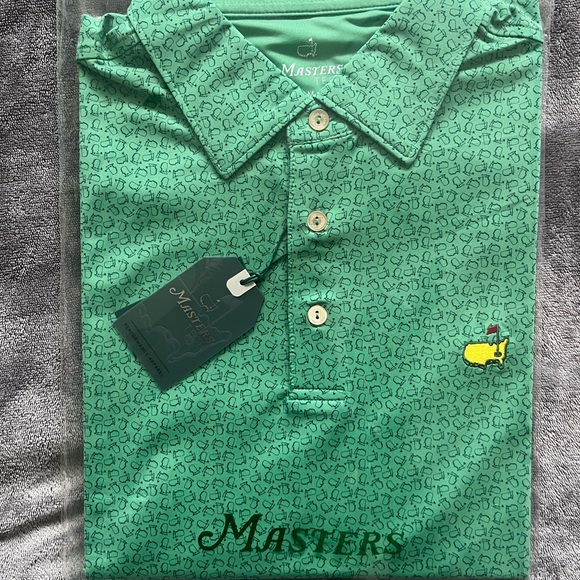 Masters | Shirts | Masters Tech 224 Mens Medium Golf Polo | Poshmark